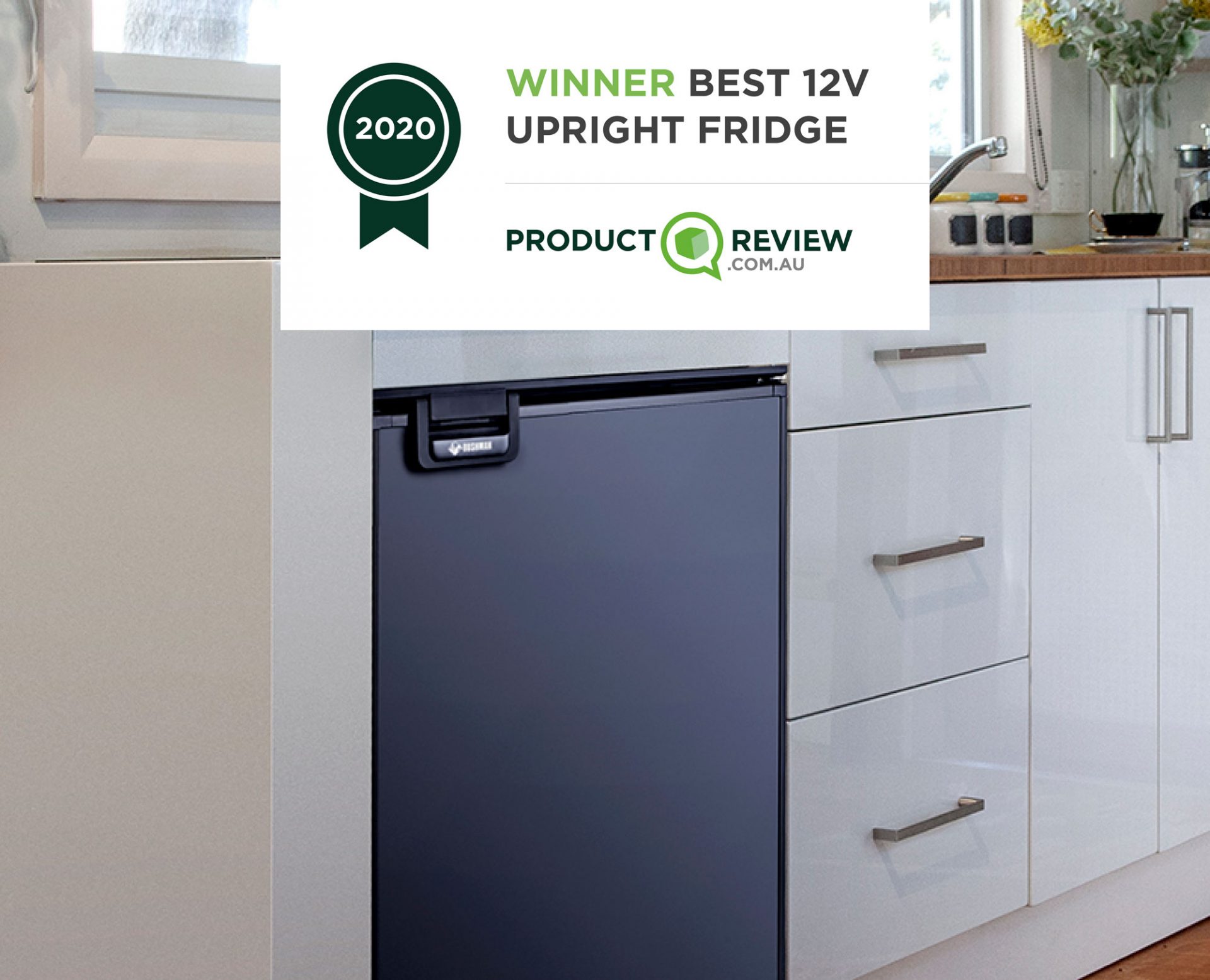 Bushman DC85-X | 85L - 12V Caravan Fridge | Bushman Fridges