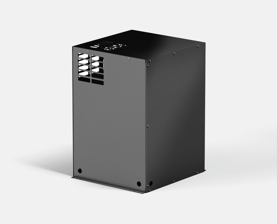 BUSHMAN TLX 4X4 DC130-X Fridge Box in Black for 4X4 Canopy | Buy Online