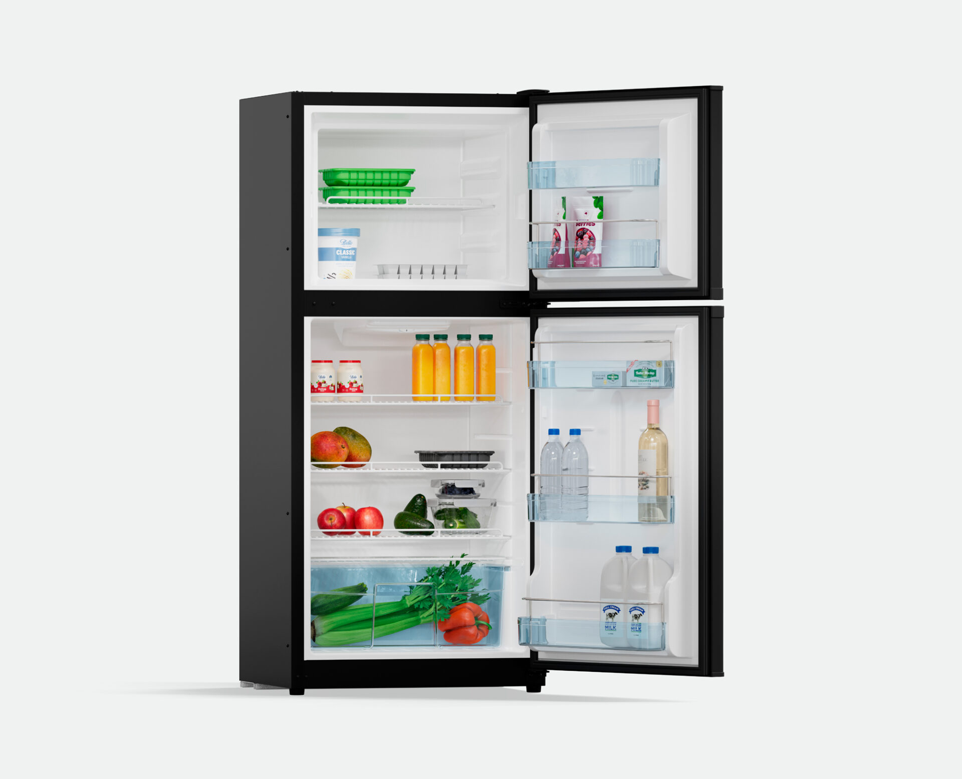 190L Caravan Fridge & Freezer (12/24V) - Bushman DC190L-X